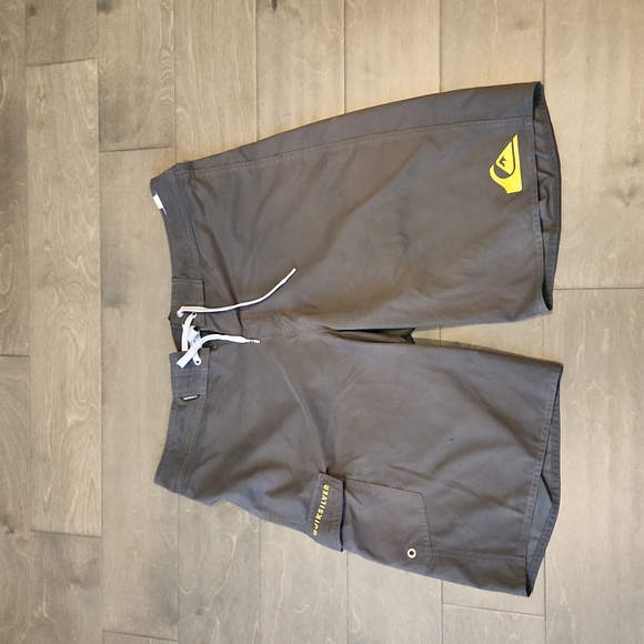 Quiksilver | Shorts | Mens Quicksilver Gray Swim Trucks Size 34 | Poshmark